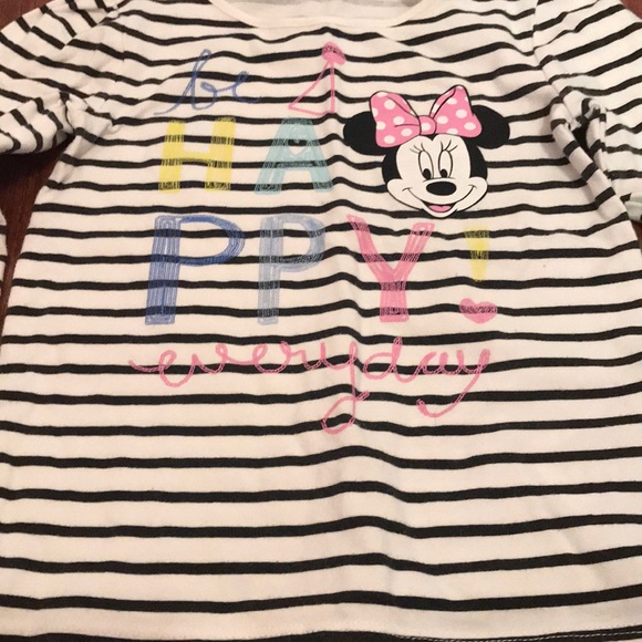 H&M | Shirts & Tops | Minnie Mouse Little Girls Top | Poshmark
